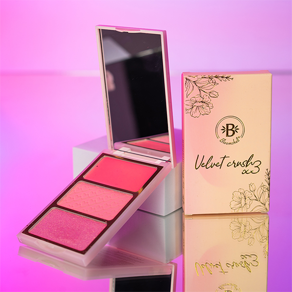 Velvet rubor x 3 (rubor/blush highlight)(pink) – Bloomshell