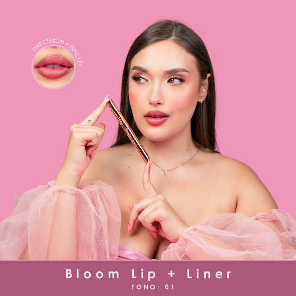 Bloom lip + liner - Bloomshell