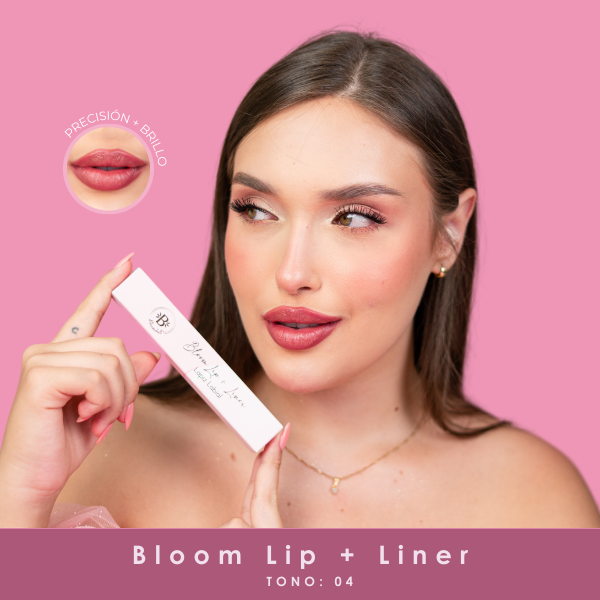 Bloom lip + liner - Bloomshell
